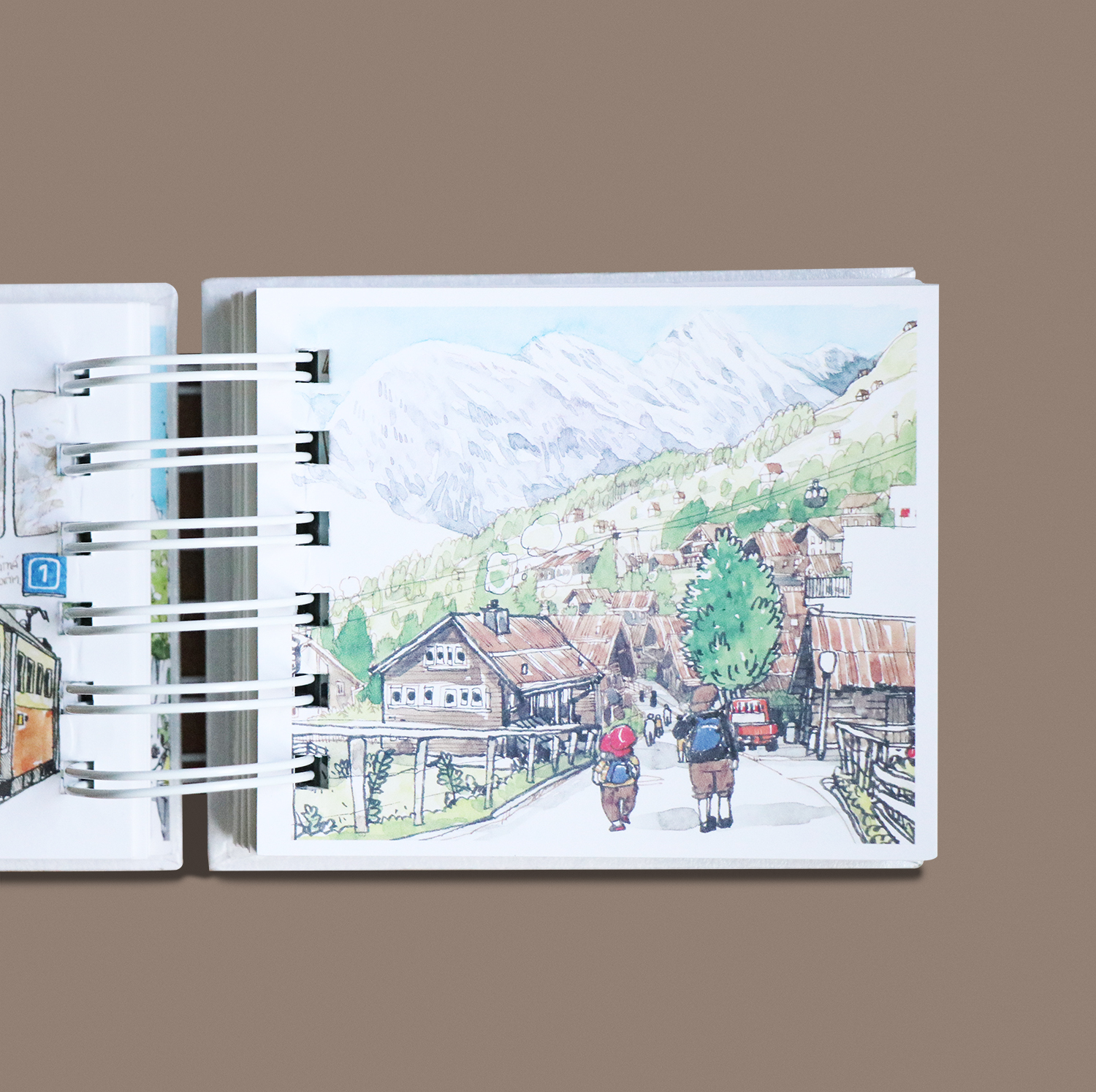 Sasis Mini Sketch Book Europe (Book)