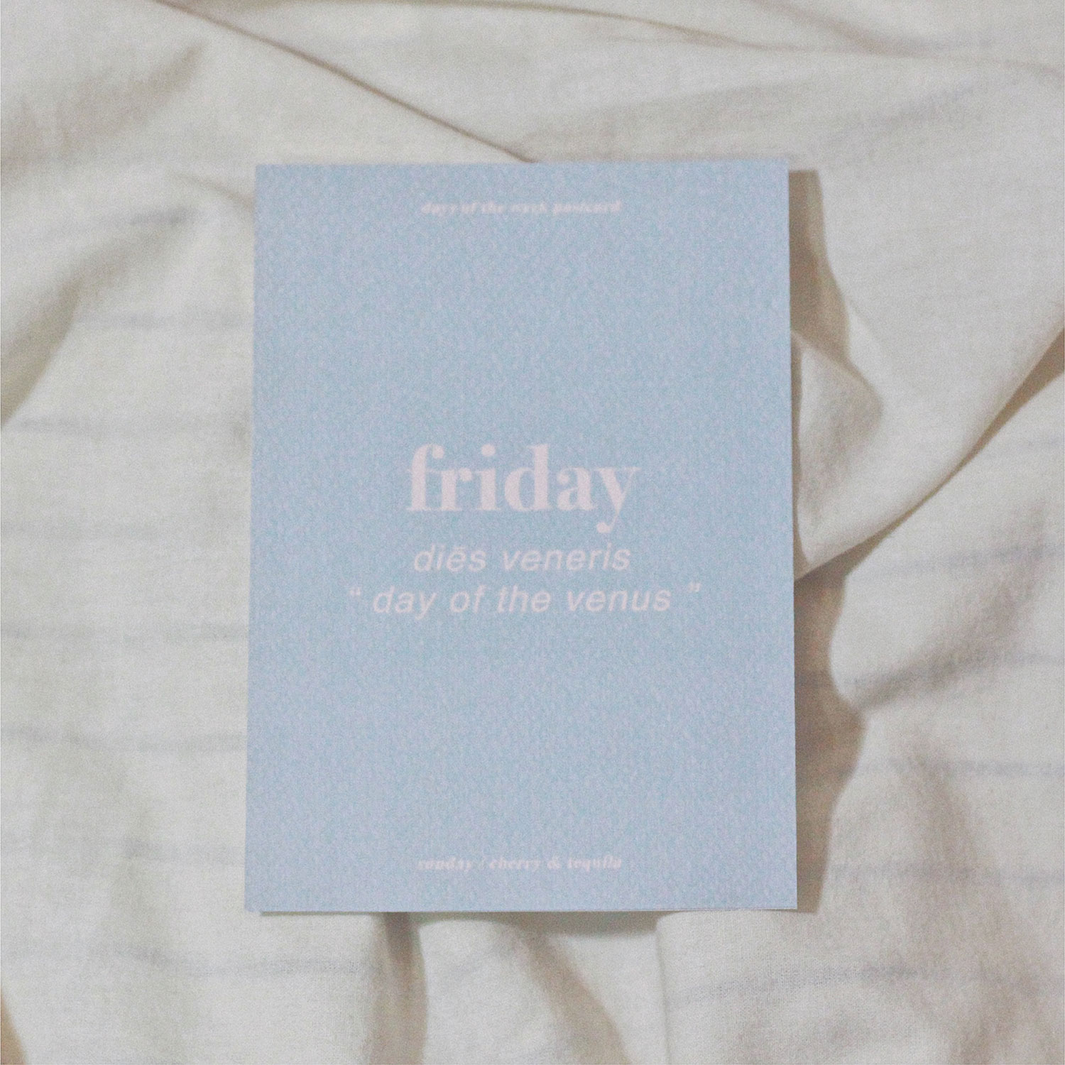 Postcard – Friday