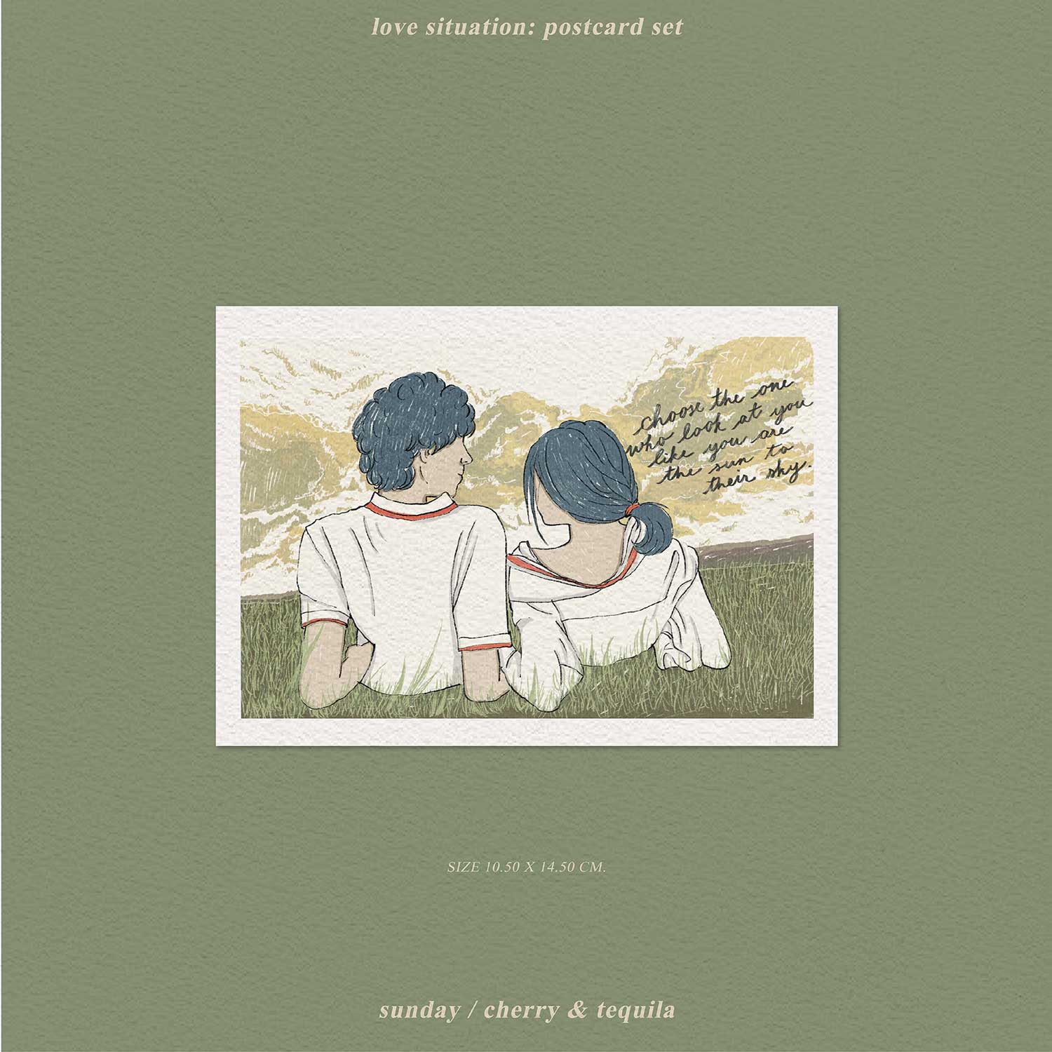 Postcard – field