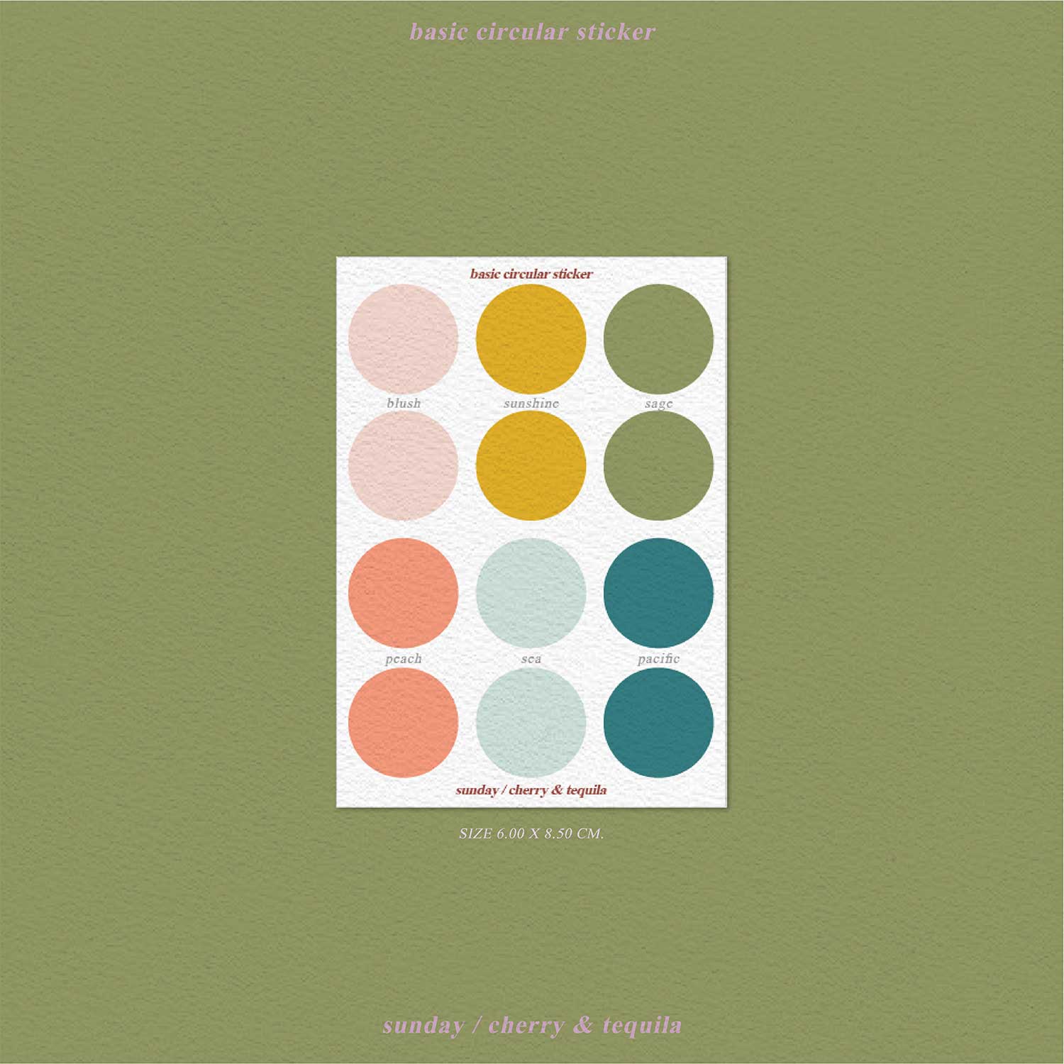 Sticker – circle_blush