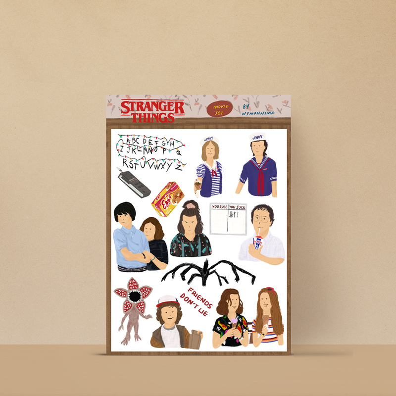 Our Fav Movies Collection (Sticker): Stranger Things