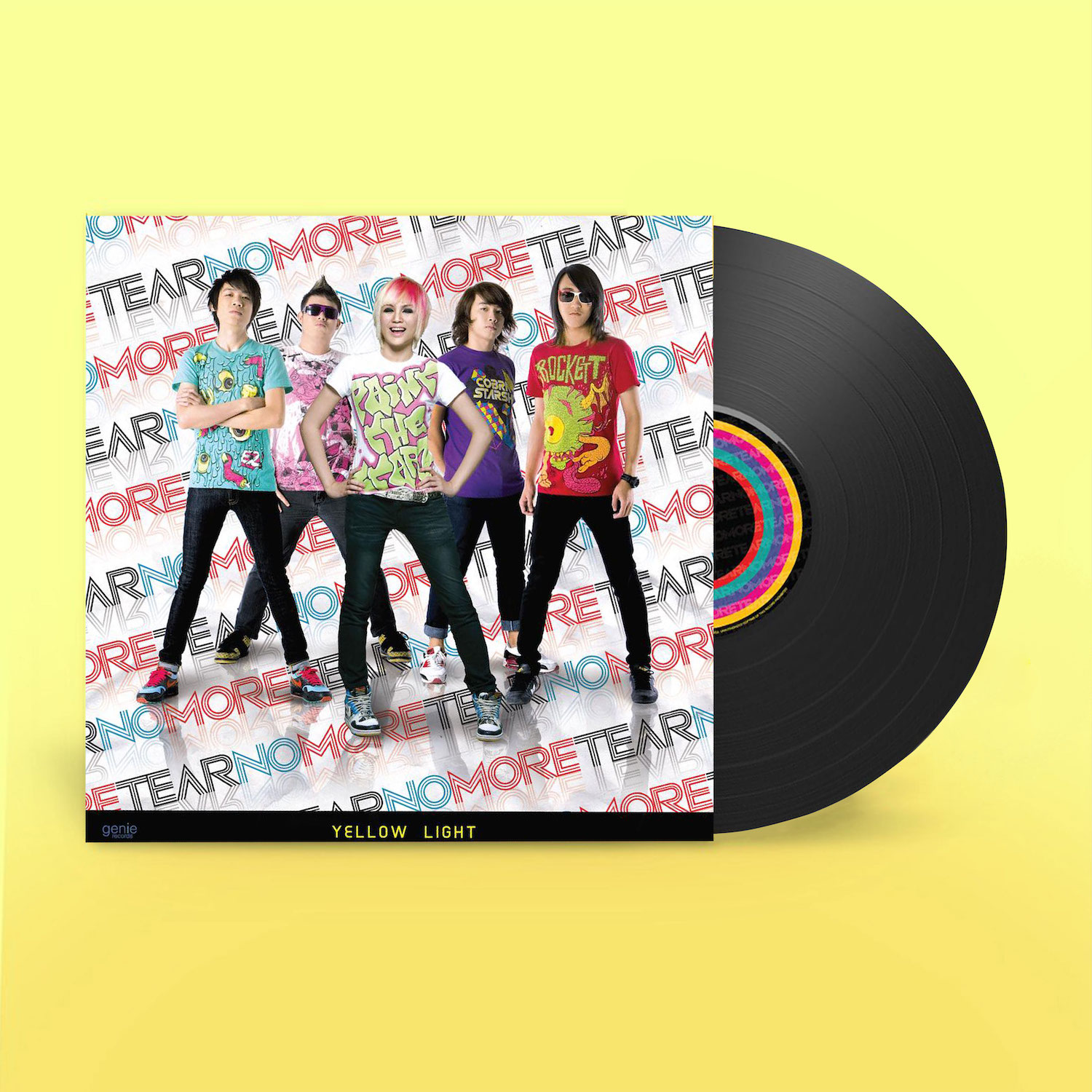 No More Tear Album Yellow light (Vinyl)